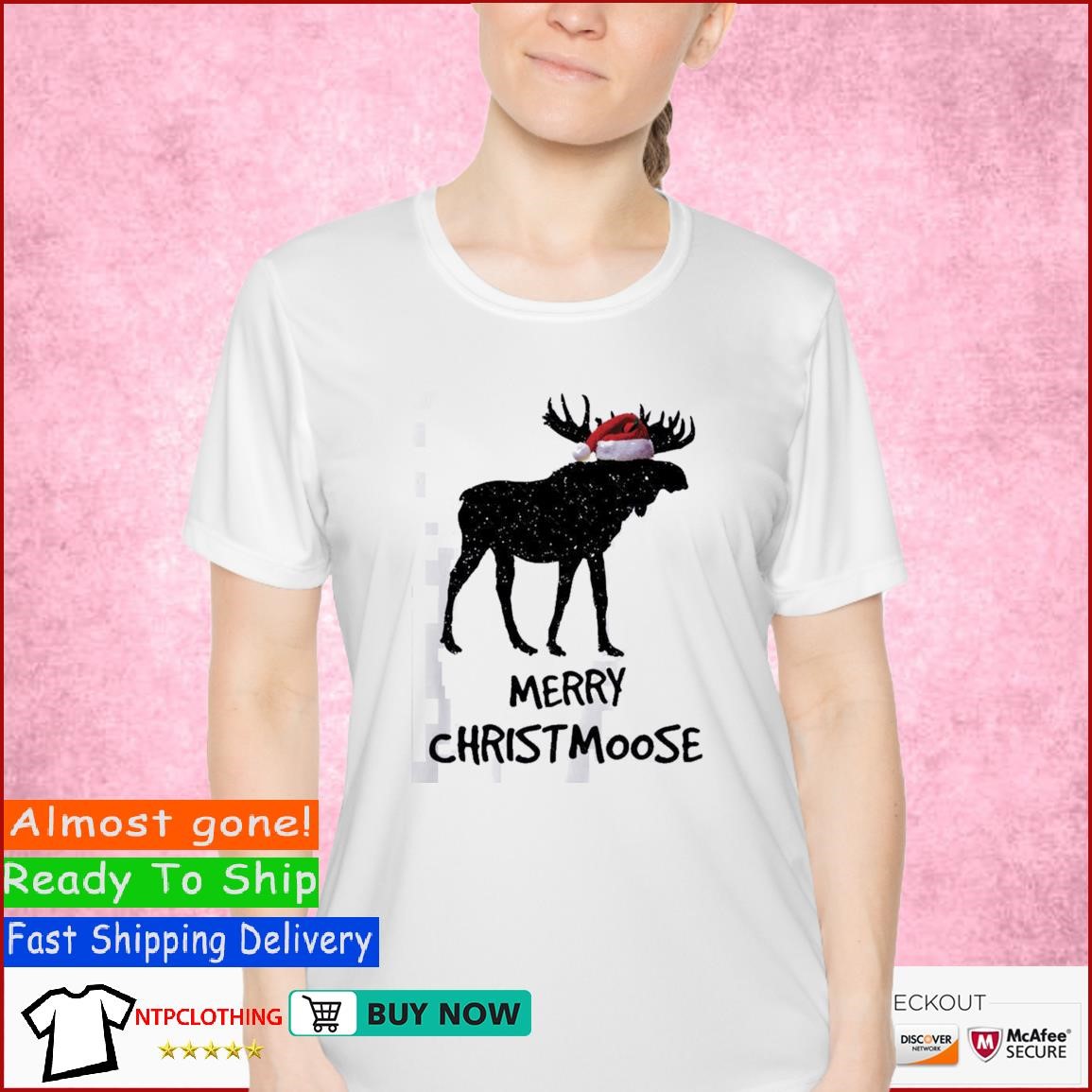 Merry Christmas Moose