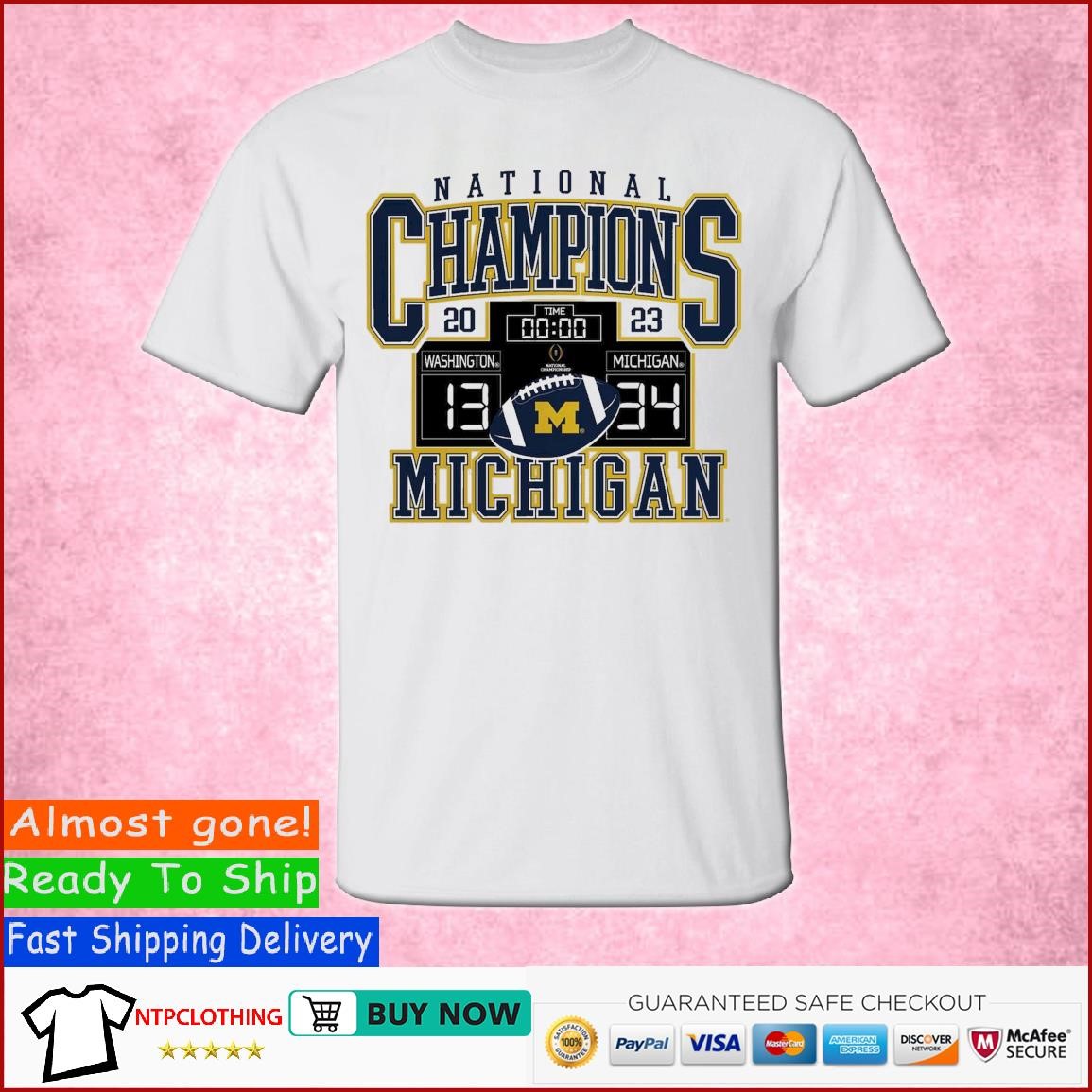 Michigan Wolverines 2023 National Champions Shirt, hoodie, sweater, long sleeve and tank top